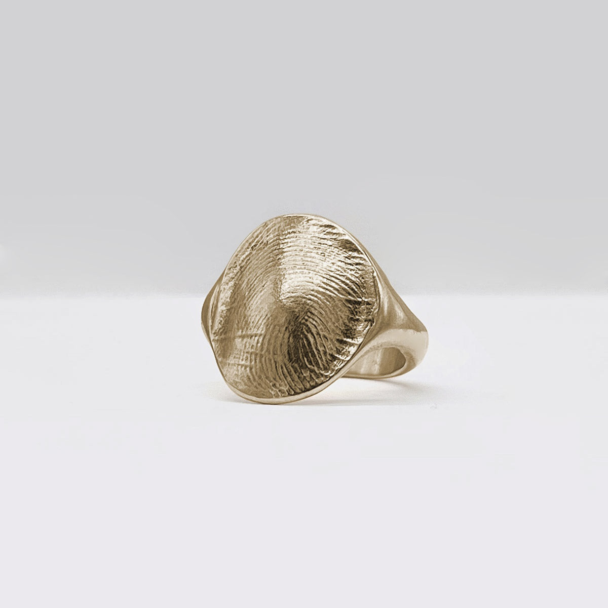 Women's Original Fingerprint Ring (Solid Gold) – Noémi Eśka